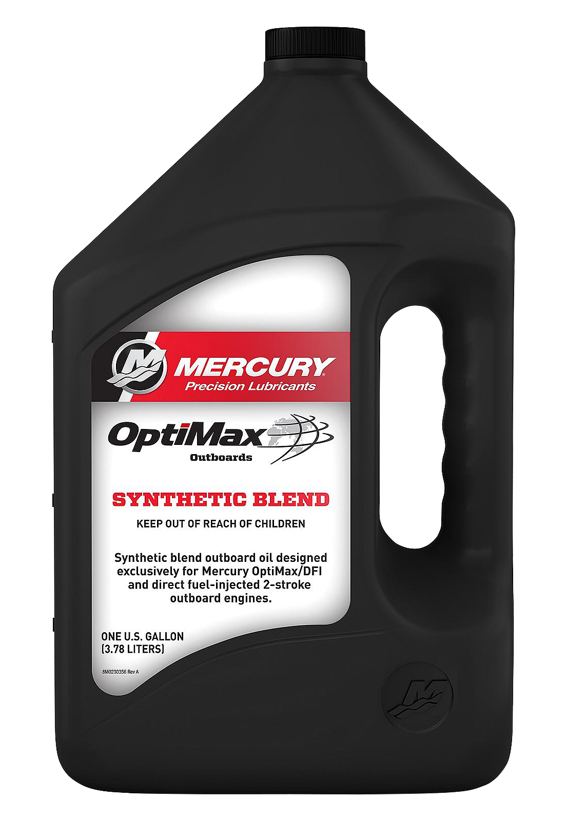 Mercury Synthetic Blend 2-Stroke Direct-Injection Marine Engine Oil for ...